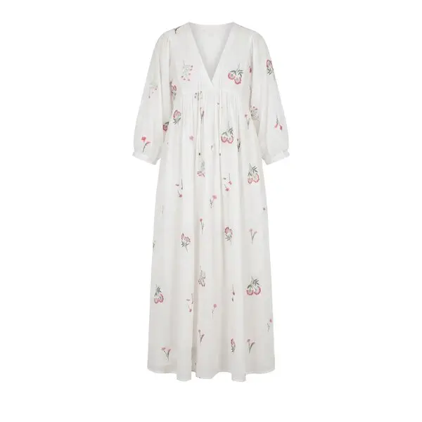 Adrift Clothing Cairo Boho Dress In Sunlit Grove