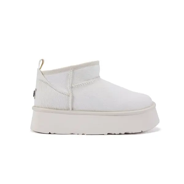AUSTRALIA LUXE COLLECTIVE Neutrals Cosy Ultra Short Platfoam Cream - White