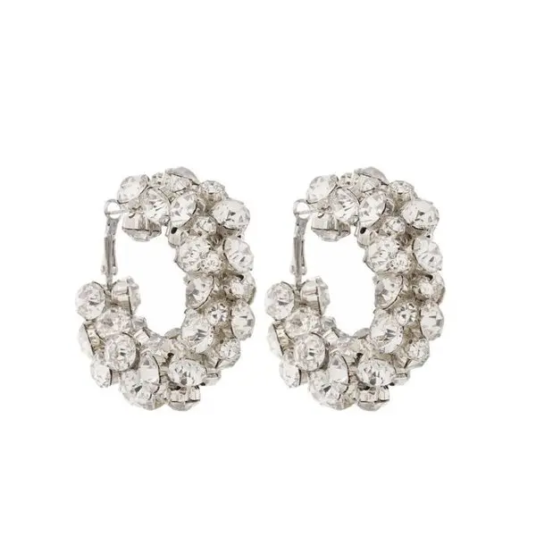 OSCARMORRIS Disco Earrings - Silver
