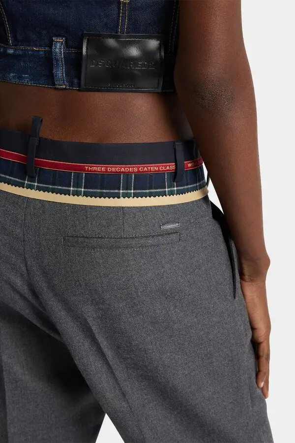 Dsquared2 Hybrid Trousers With Multi-layer Waistband