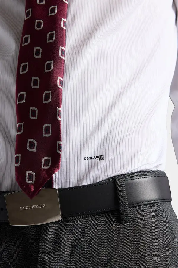 Dsquared2 Easy Slim 70's Pin Collar Shirt
