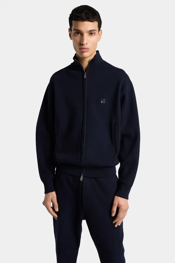 Dsquared2 Metal Upside Down Knit Cardigan