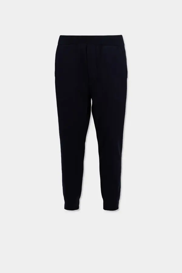 Dsquared2 Metal Upside Down Knit Pant - Blue