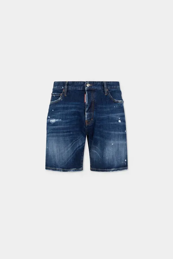Dsquared2 Medium Easy Red Spots Marine Shorts