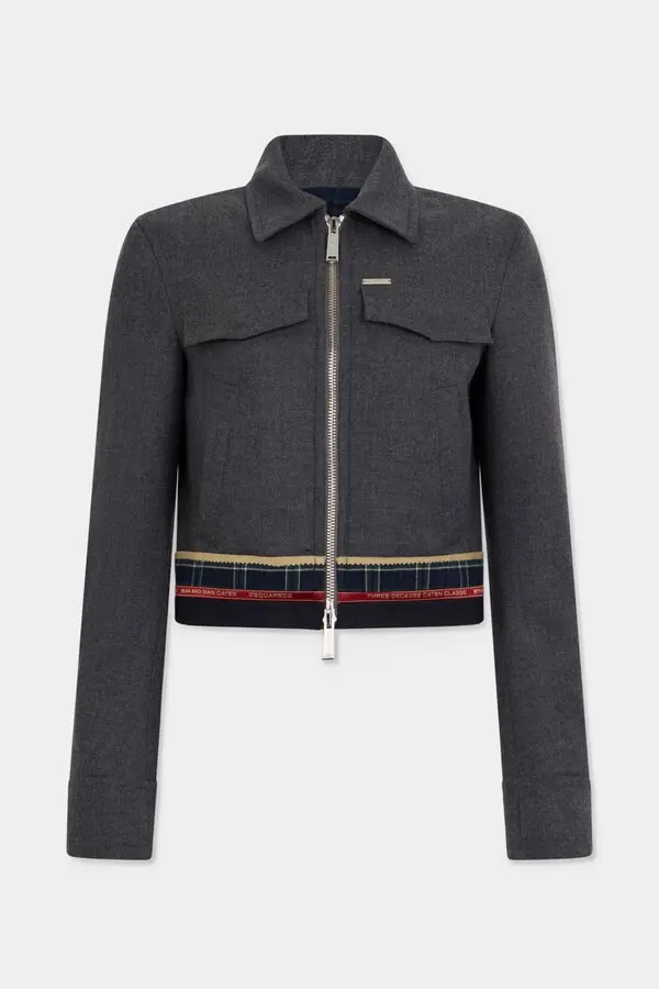 Dsquared2 Hybrid Flannel Jacket