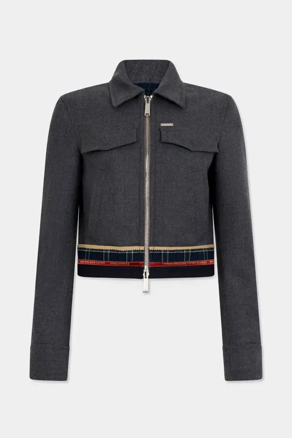 Dsquared2 Hybrid Flannel Jacket