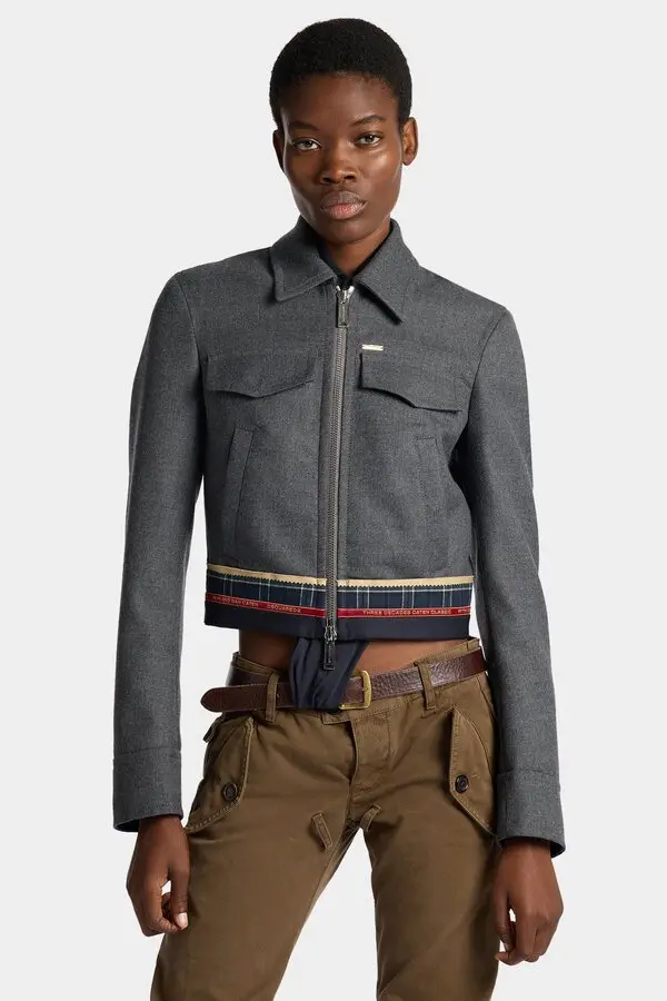 Dsquared2 Hybrid Flannel Jacket