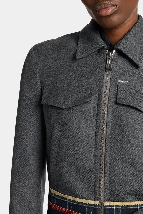 Dsquared2 Hybrid Flannel Jacket