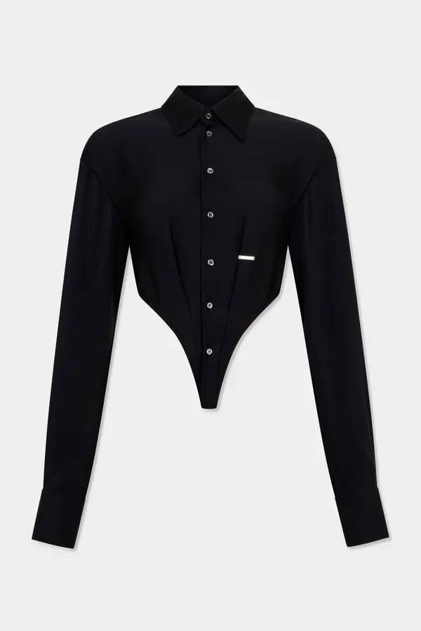 Dsquared2 Chic Night Loop" Satin Shirt