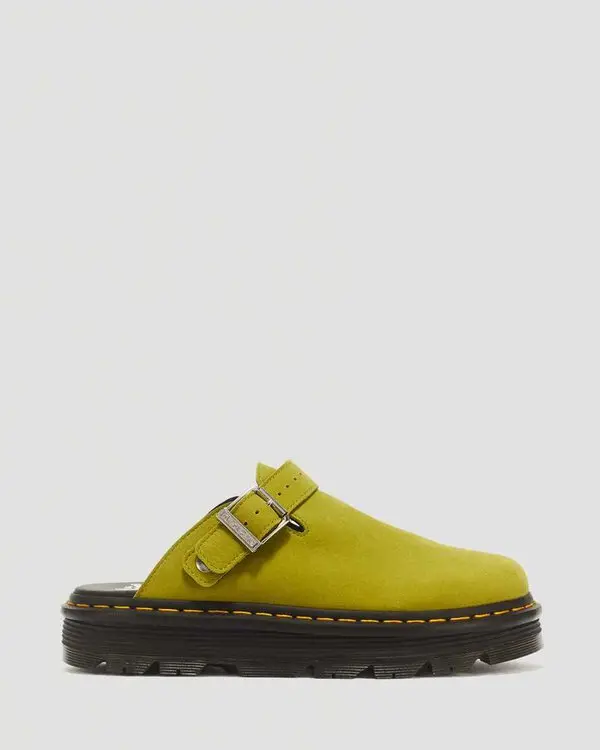 Dr. Martens Zebzag Milled Nubuck Mules