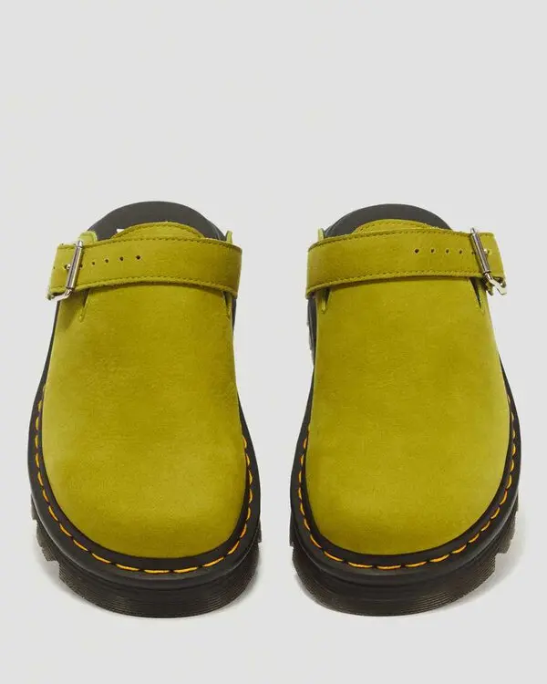 Dr. Martens Zebzag Milled Nubuck Mules