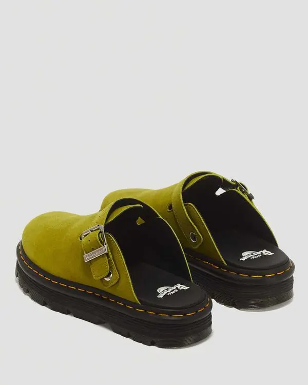 Dr. Martens Zebzag Milled Nubuck Mules