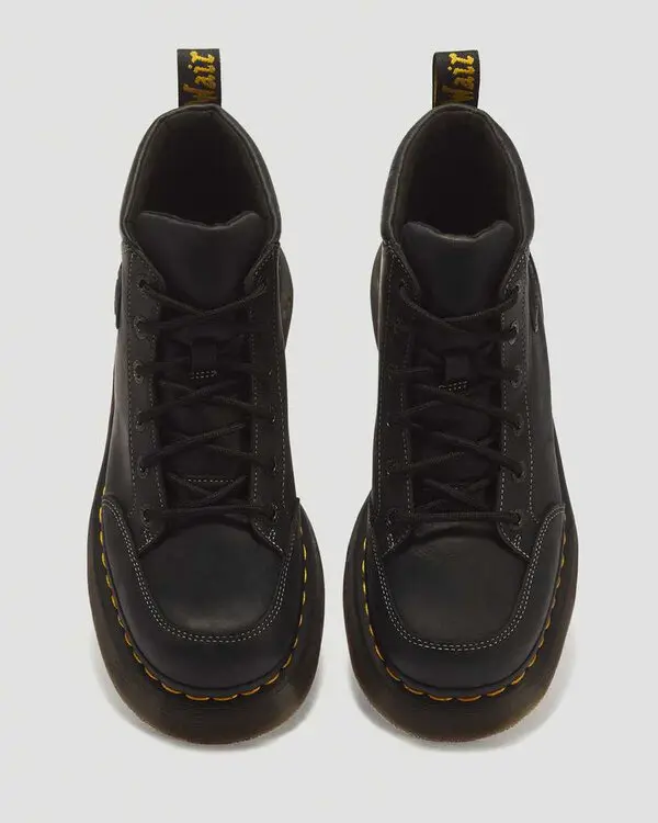 Dr. Martens Buzz Eye Wyoming Leather Lace Up Boots