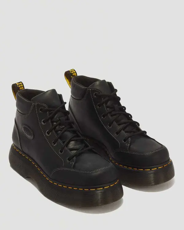 Dr. Martens Buzz Eye Wyoming Leather Lace Up Boots