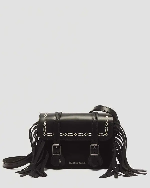 Dr. Martens 7 Inch Desert Rodeo Leather & Suede Satchel