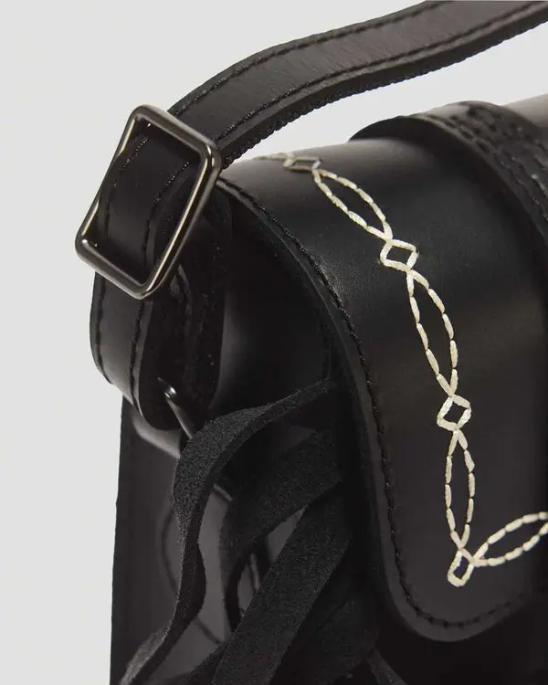 Dr. Martens 7 Inch Desert Rodeo Leather & Suede Satchel