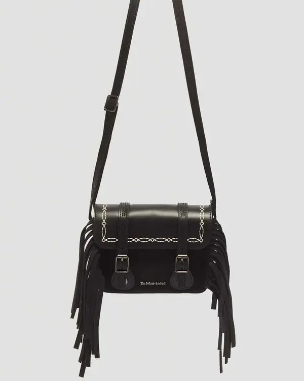 Dr. Martens 7 Inch Desert Rodeo Leather & Suede Satchel