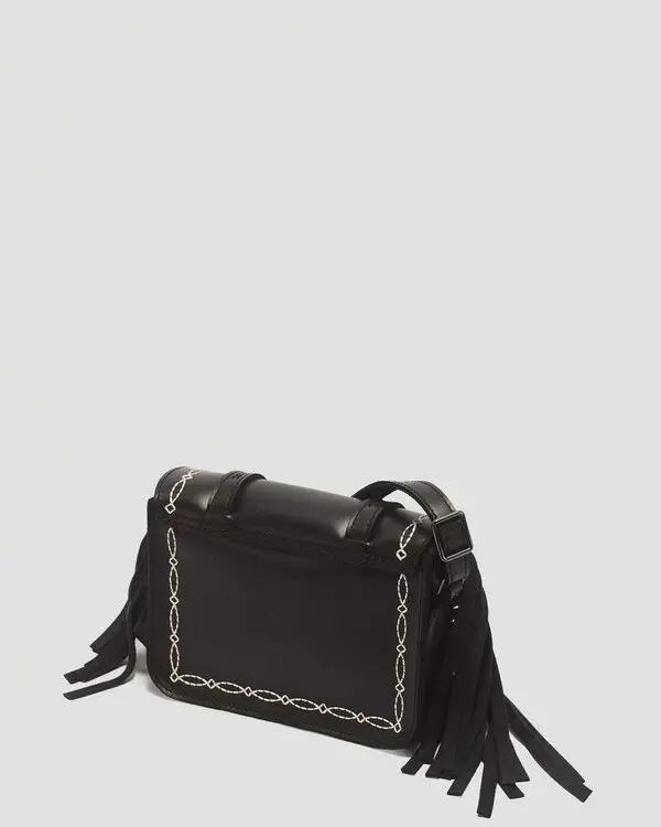 Dr. Martens 7 Inch Desert Rodeo Leather & Suede Satchel