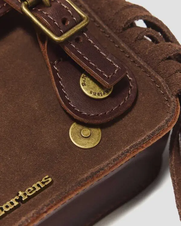 Dr. Martens 7 Inch Desert Rodeo Leather & Suede Satchel
