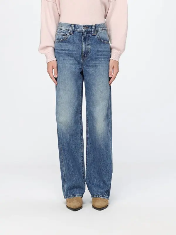 Khaite High-waisted Wide Leg Jeans