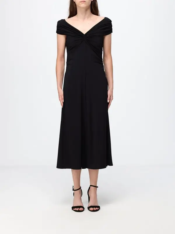 Michael Kors Off-the-shoulder Midi Dress