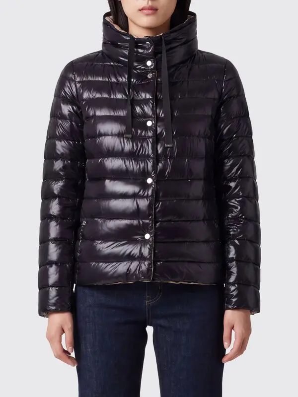 Herno Quilted Reversible Down Jacket - Black