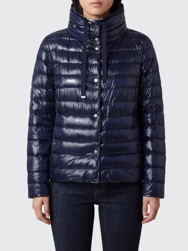 Herno Quilted Reversible Down Jacket - Blue
