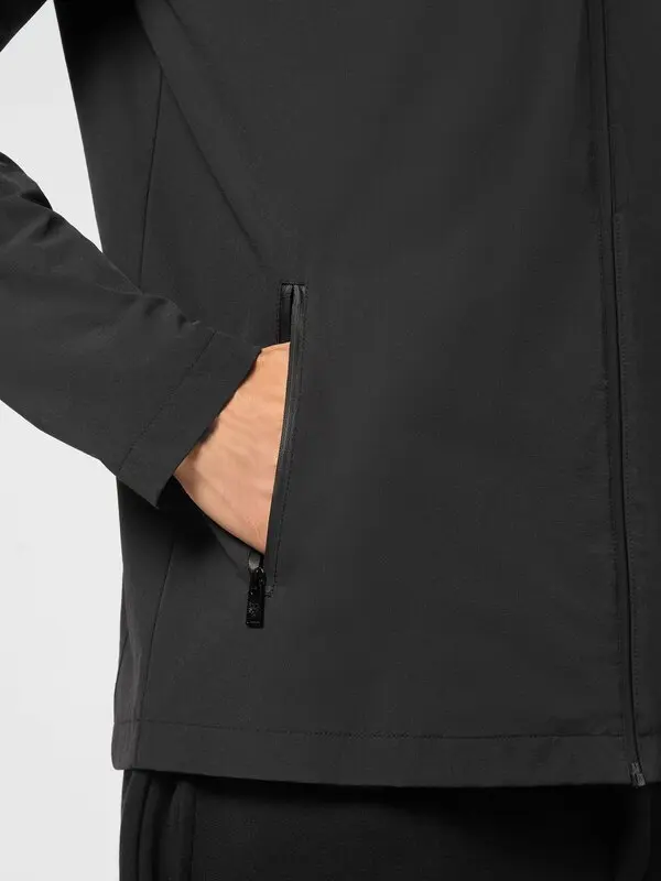 PLEIN SPORT Zip-up Hooded Jacket