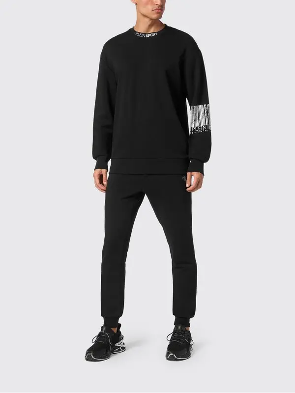 PLEIN SPORT Graphic Print Crewneck Sweatshirt