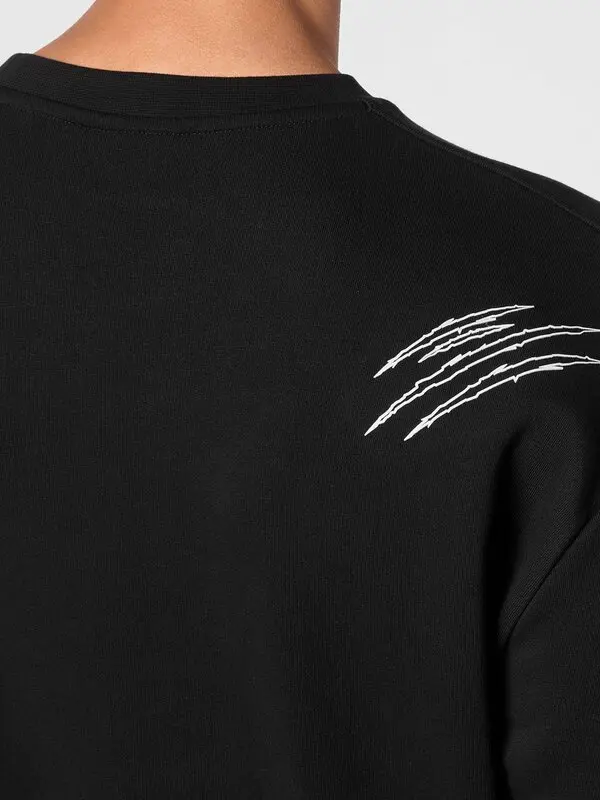 PLEIN SPORT Graphic Print Crewneck Sweatshirt