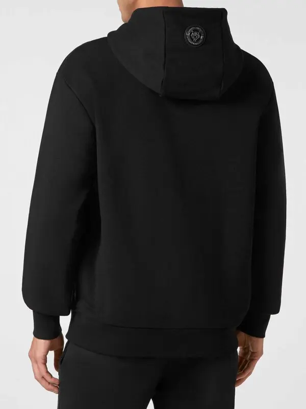 PLEIN SPORT Graphic Print Jersey Hoodie