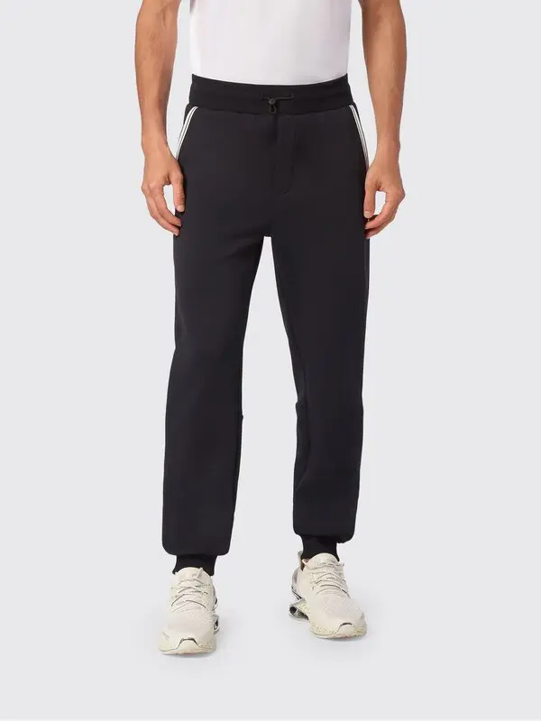 PLEIN SPORT Slim Fit Jersey Jogging Trousers With Drawstring And Logo