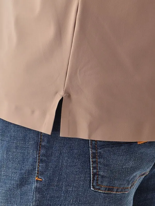 Herno Short-sleeved Cotton Polo Shirt With Classic Collar And Three-button Placket