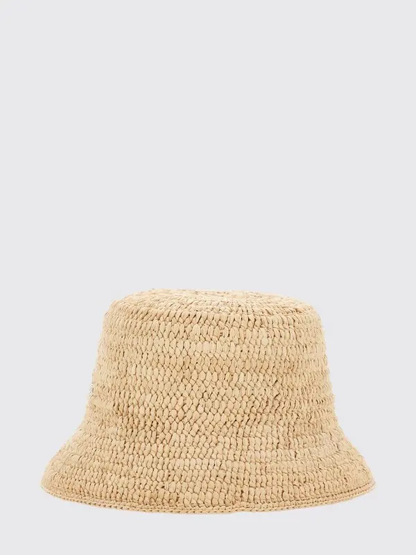 Helen Kaminski Raffia Bucket Hat - Beige