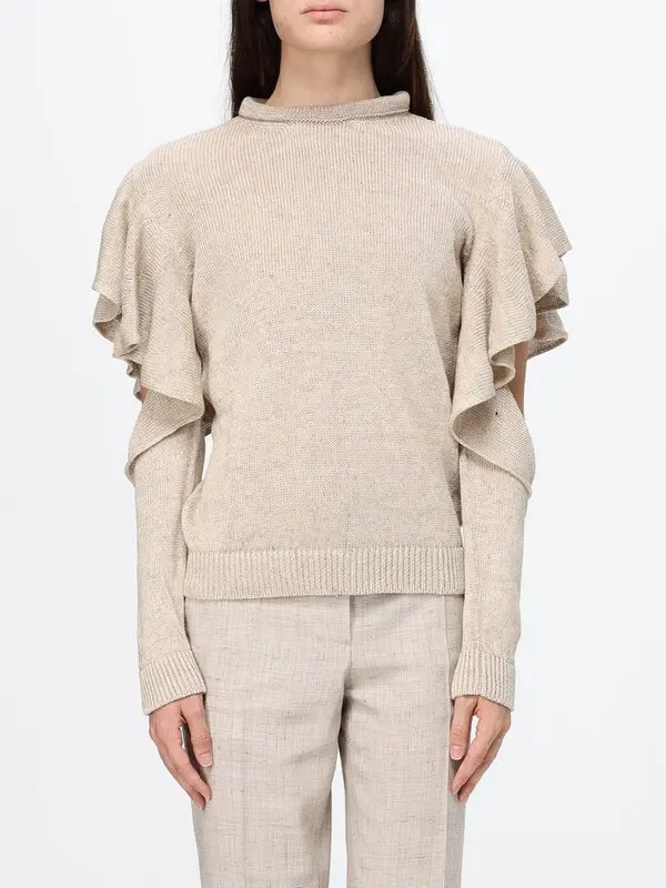Moschino Ruffled Sleeve Sweater
