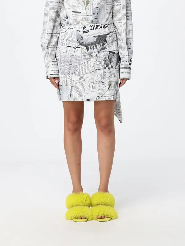 Moschino Printed Mini Skirt