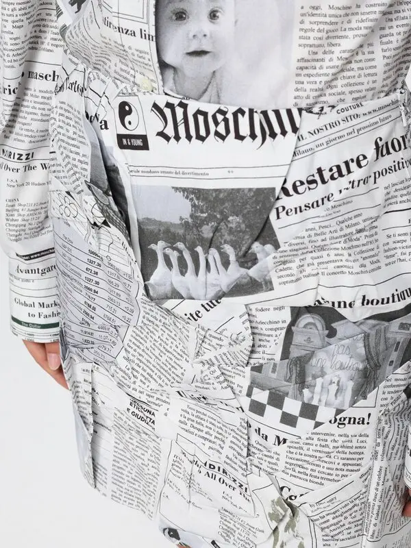 Moschino Printed Mini Skirt