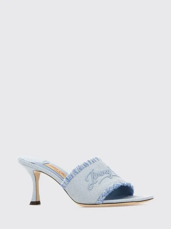 JIMMY CHOO Heeled Mules - Blue