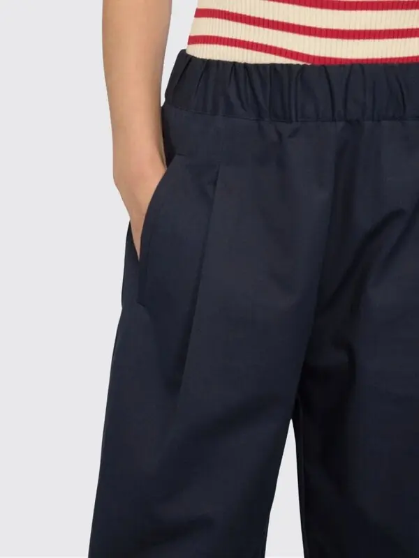 SEMICOUTURE Wide Leg Pants - Blue