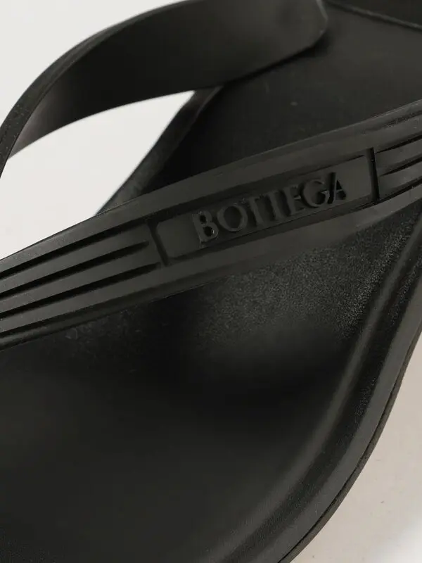 Bottega Veneta Rubber Thong Sandals With Stiletto Heel