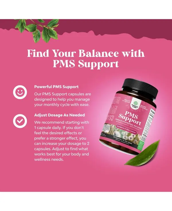 NATURE'S CRAFT Pms Support Capsules