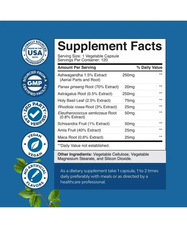 NATURE'S CRAFT Adaptogen Blend Capsule