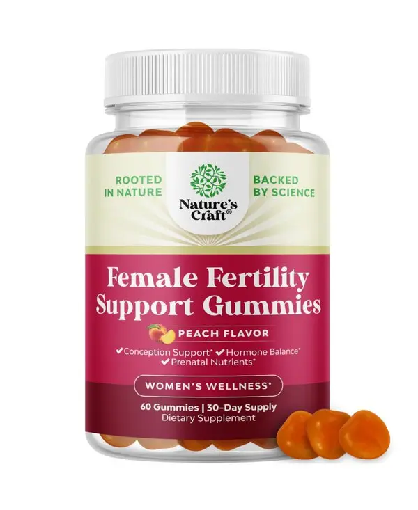 NATURE'S CRAFT Fertility Gummies - No Color
