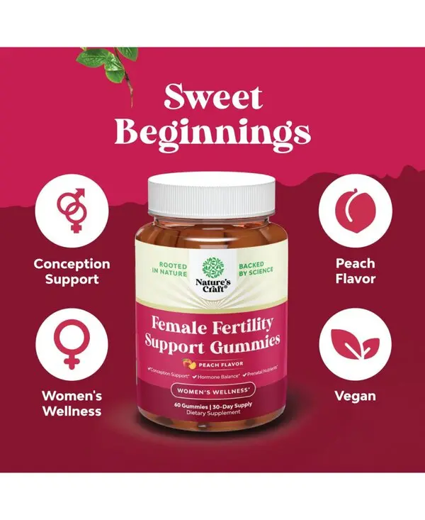 NATURE'S CRAFT Fertility Gummies