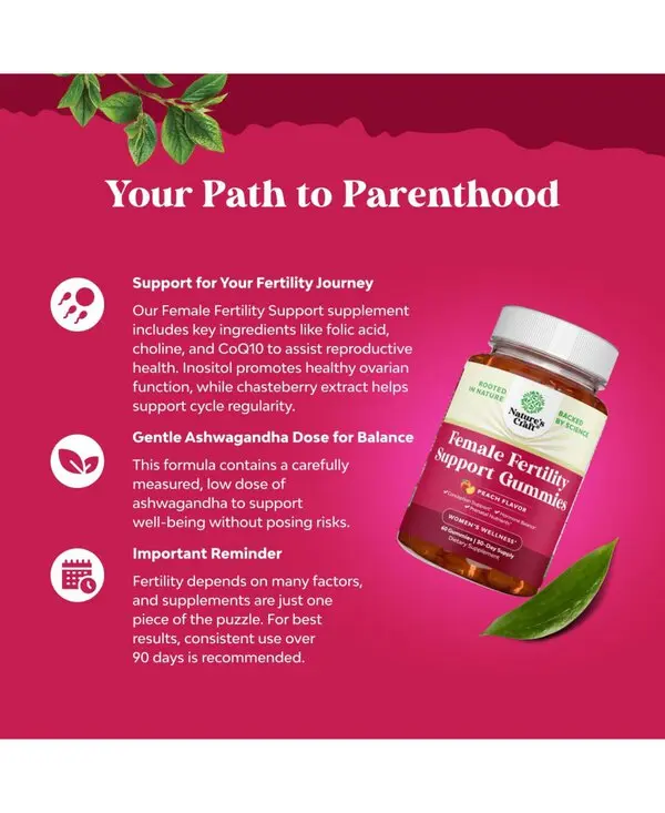 NATURE'S CRAFT Fertility Gummies