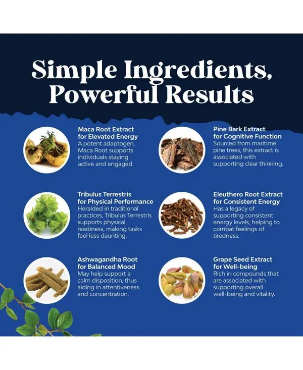 NATURE'S CRAFT Maca Root Complex For With Siberian Ginseng