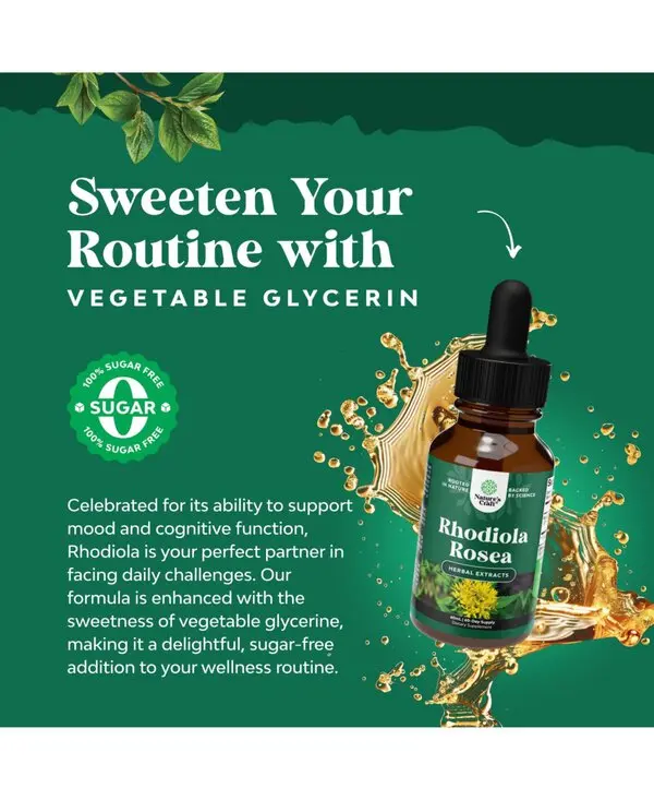 NATURE'S CRAFT Rhodiola Tincture