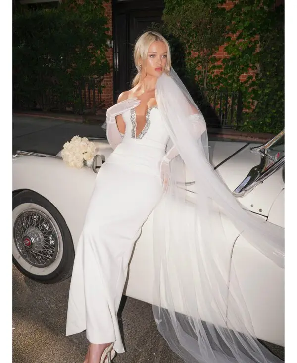 MISS CIRCLE NEW YORK Cathedral Long Wedding Veil