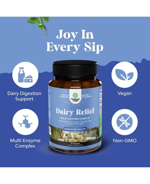 NATURE'S CRAFT Dairy Relief Capsules