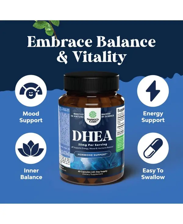 NATURE'S CRAFT Dhea 25mg